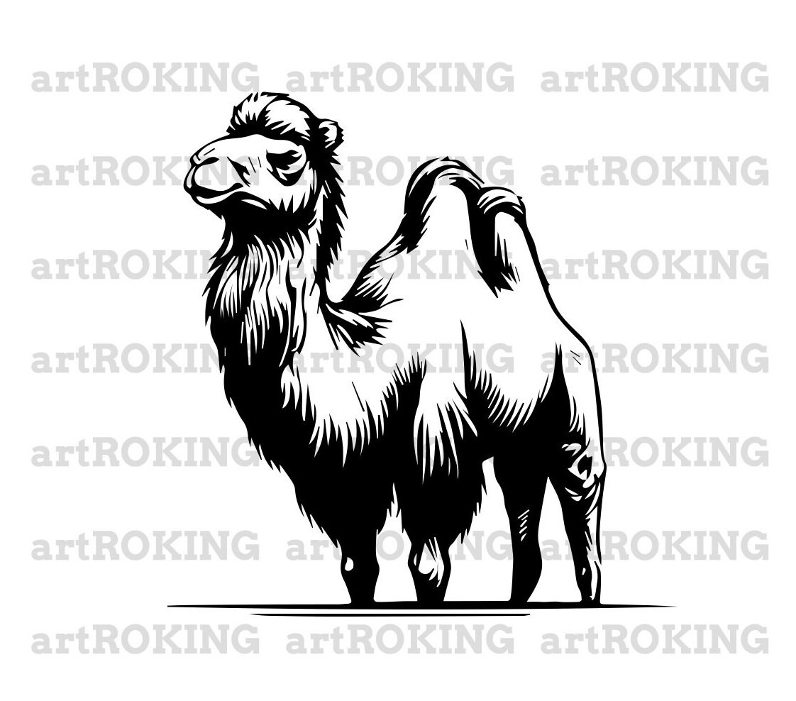 Camel Svg, Camel T-shirt, Camel Vector, Camel Tattoo, Camel Printable ...