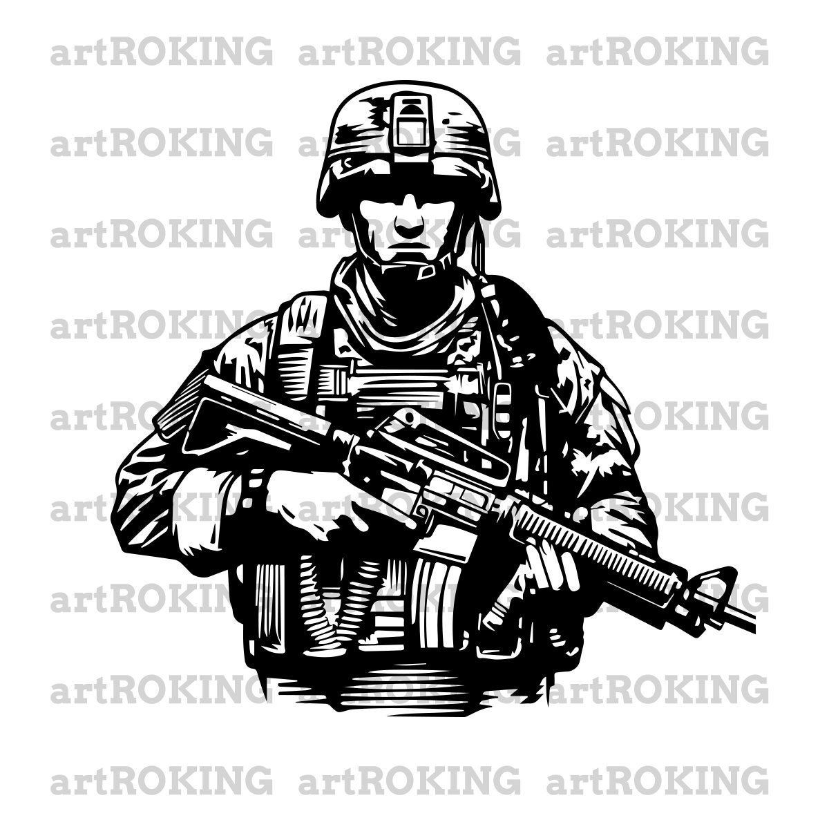 Soldier Svg, Soldier Shirt, Soldier Vector, Soldier Printable, Soldier ...
