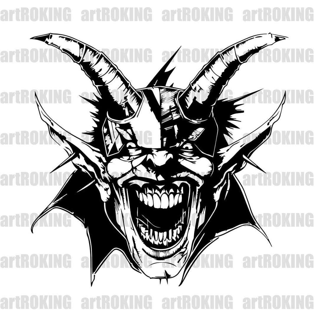 Goblin Digital Tattoo Design, Fantasy Creature Tattoo - Etsy