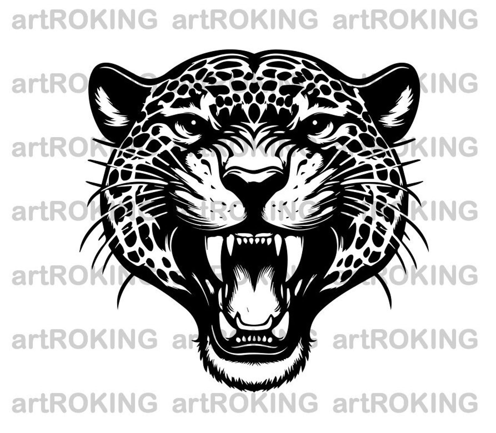 Jaguar Svg, Jaguar Tattoo, Jaguar Printable, Jaguar Clipart - Etsy