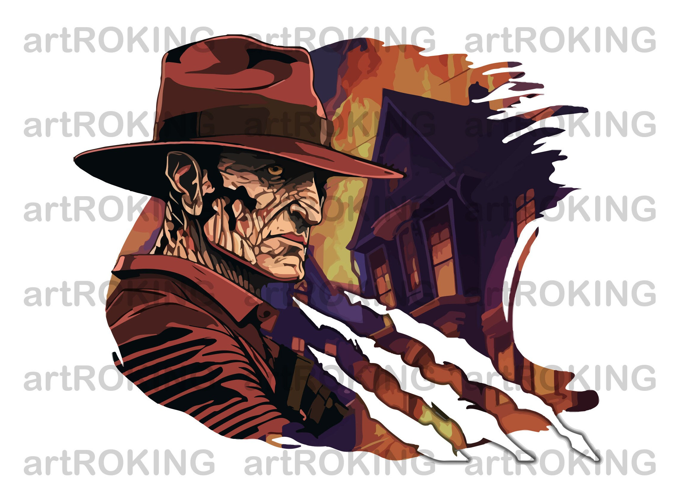 Freddy Krueger Svg Freddy Krueger Shirt Freddy Krueger - Etsy Canada