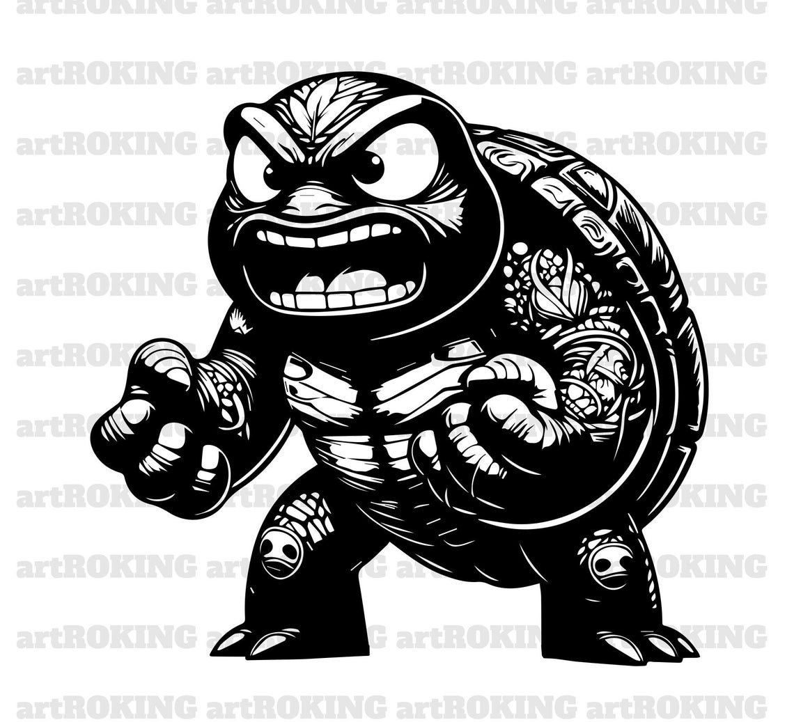 Ninja Turtle Svg, Ninja Turtle T-shirt, Ninja Turtle Vector, Ninja ...
