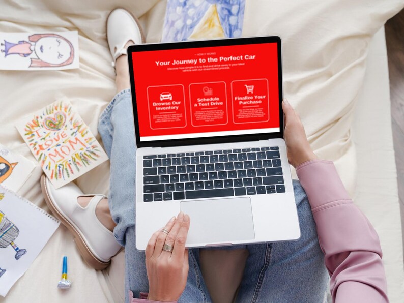 Canva Car Dealer Website Template – Auto Sales & Used Car Landing Page ...