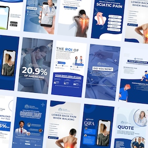 Medical Canva Templates: Healthcare Social Media Marketing Bundle ...