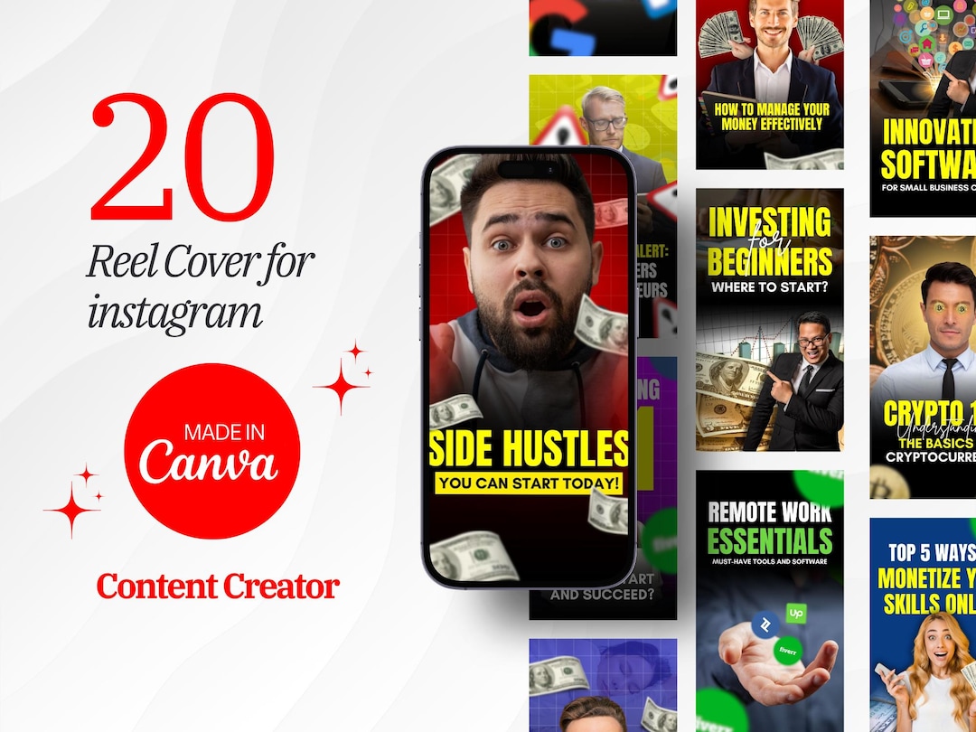 Instagram Reel Cover Templates for Content Creators | Content Creator ...