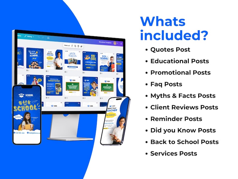 Education Social Media Templates – Canva Posts, Stories, Highlight ...