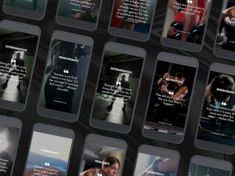 50 Canva Editable Fitness & Gym Motivational Videos for Instagram Reels ...