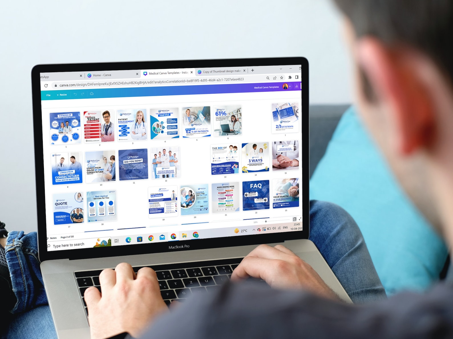 Medical Canva Templates: Social Media Content for Health Professionals ...