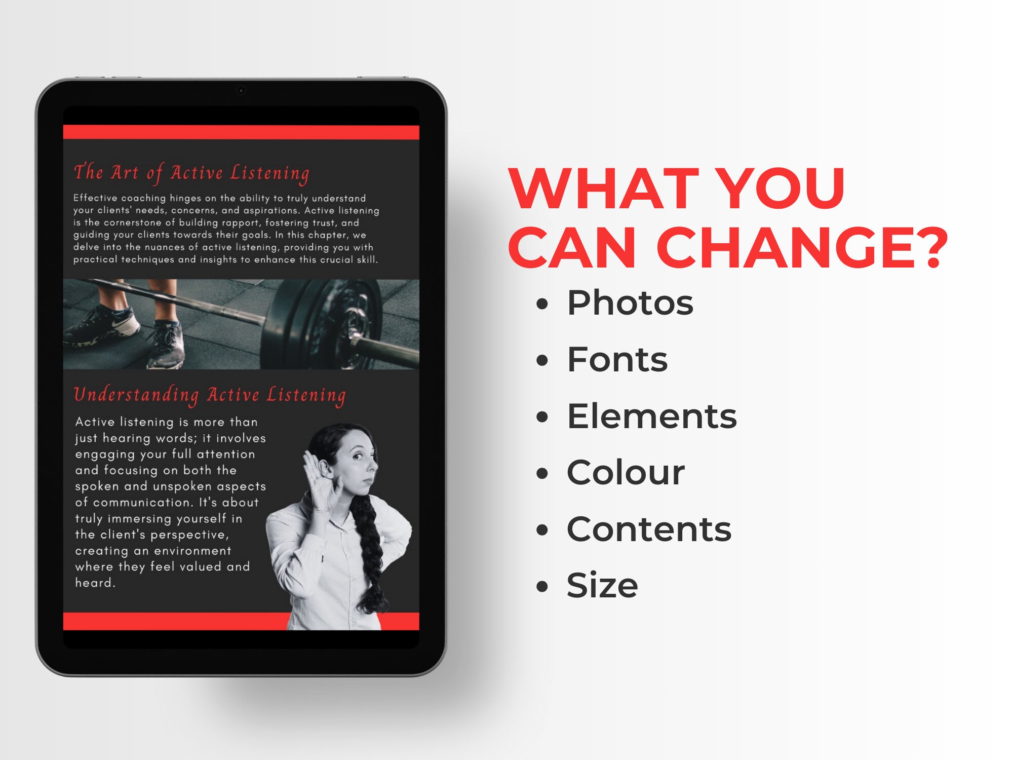 Fitness Ebook Template: Personal Trainer & Gym Plan (canva Template) - Etsy