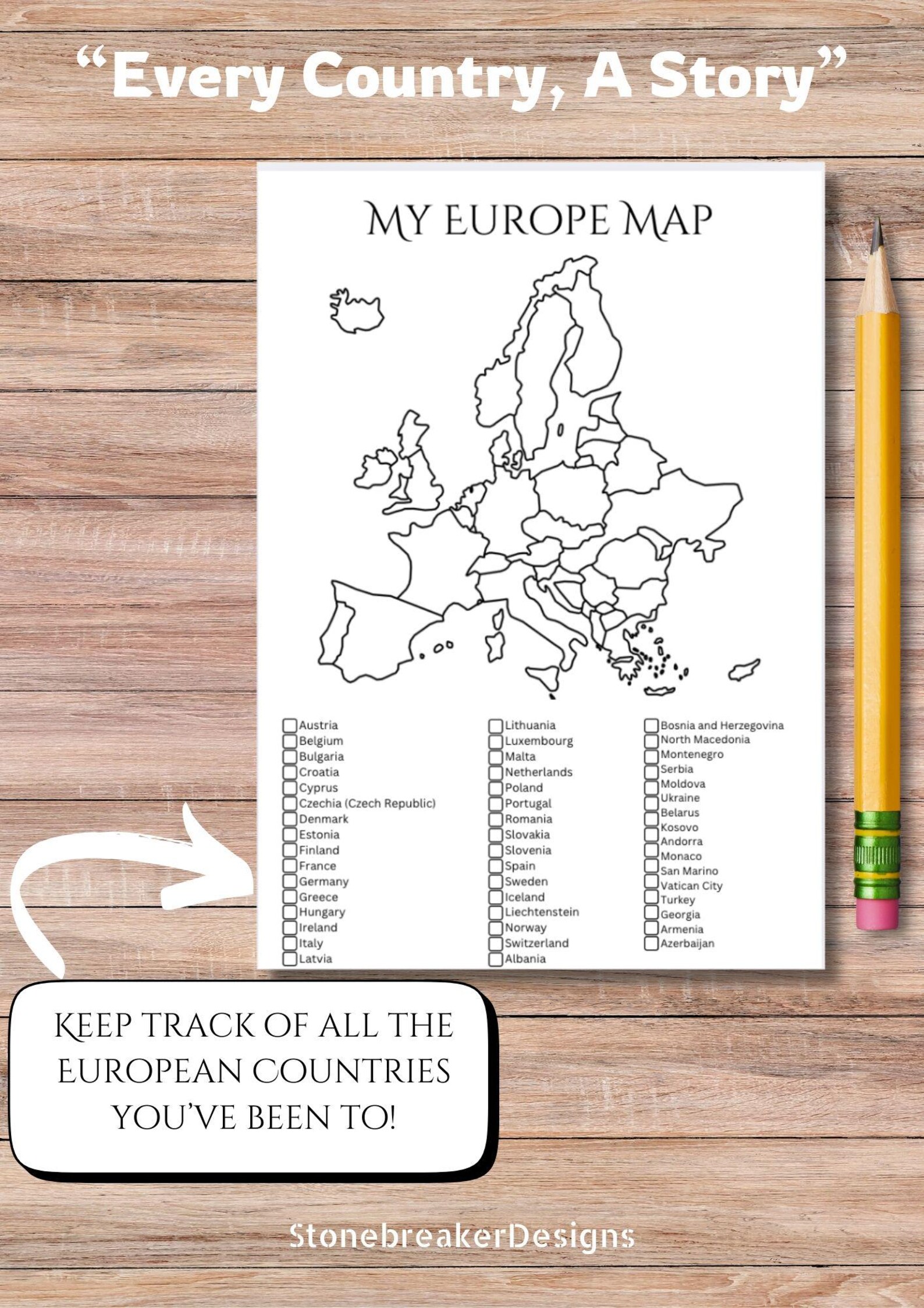 Interactive Europe Map | Digital Europe Map | Printable Travel Map ...