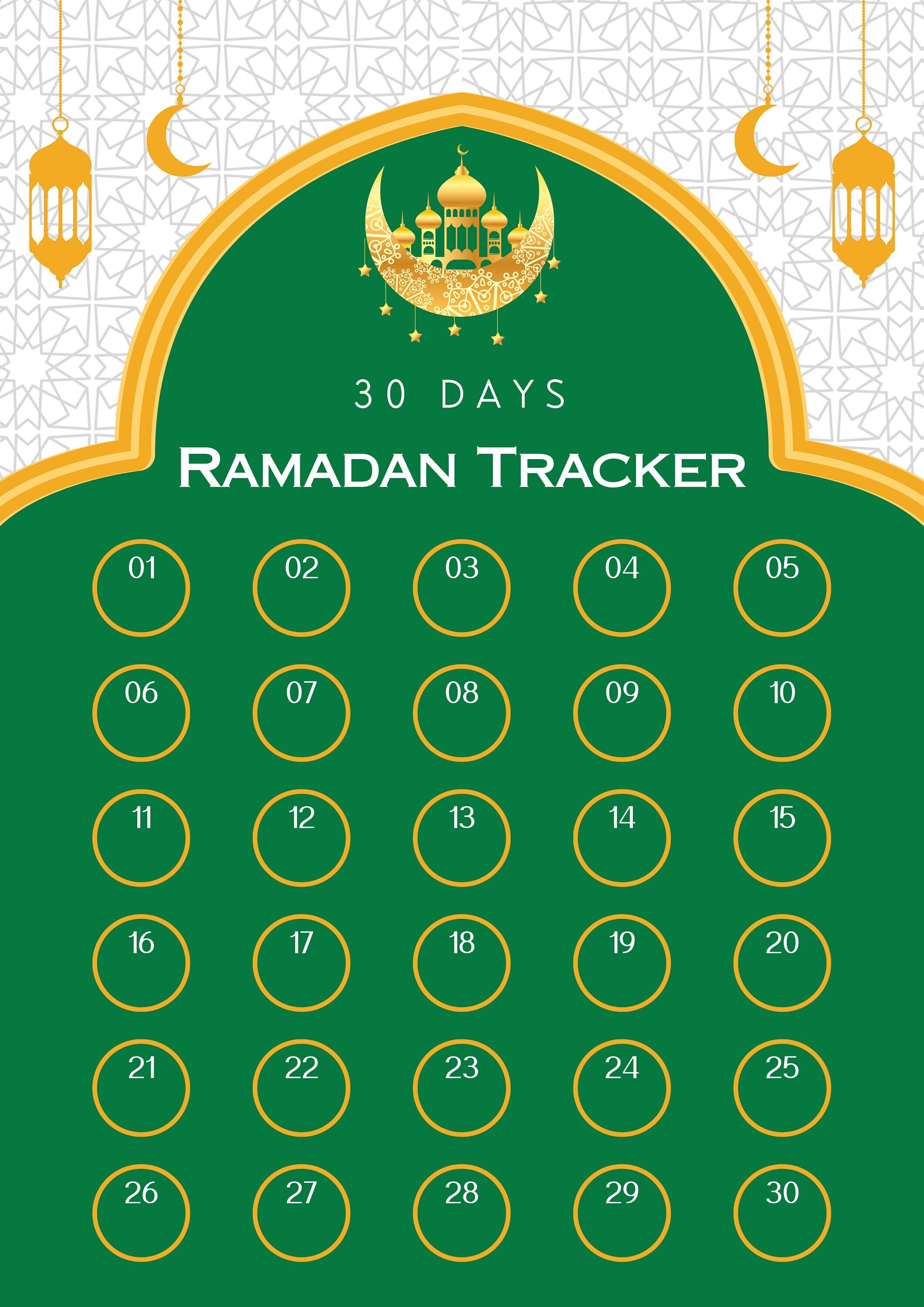 Ramadan Planner 2023, Digital Ramadan Planner, Ramadan Planner ...