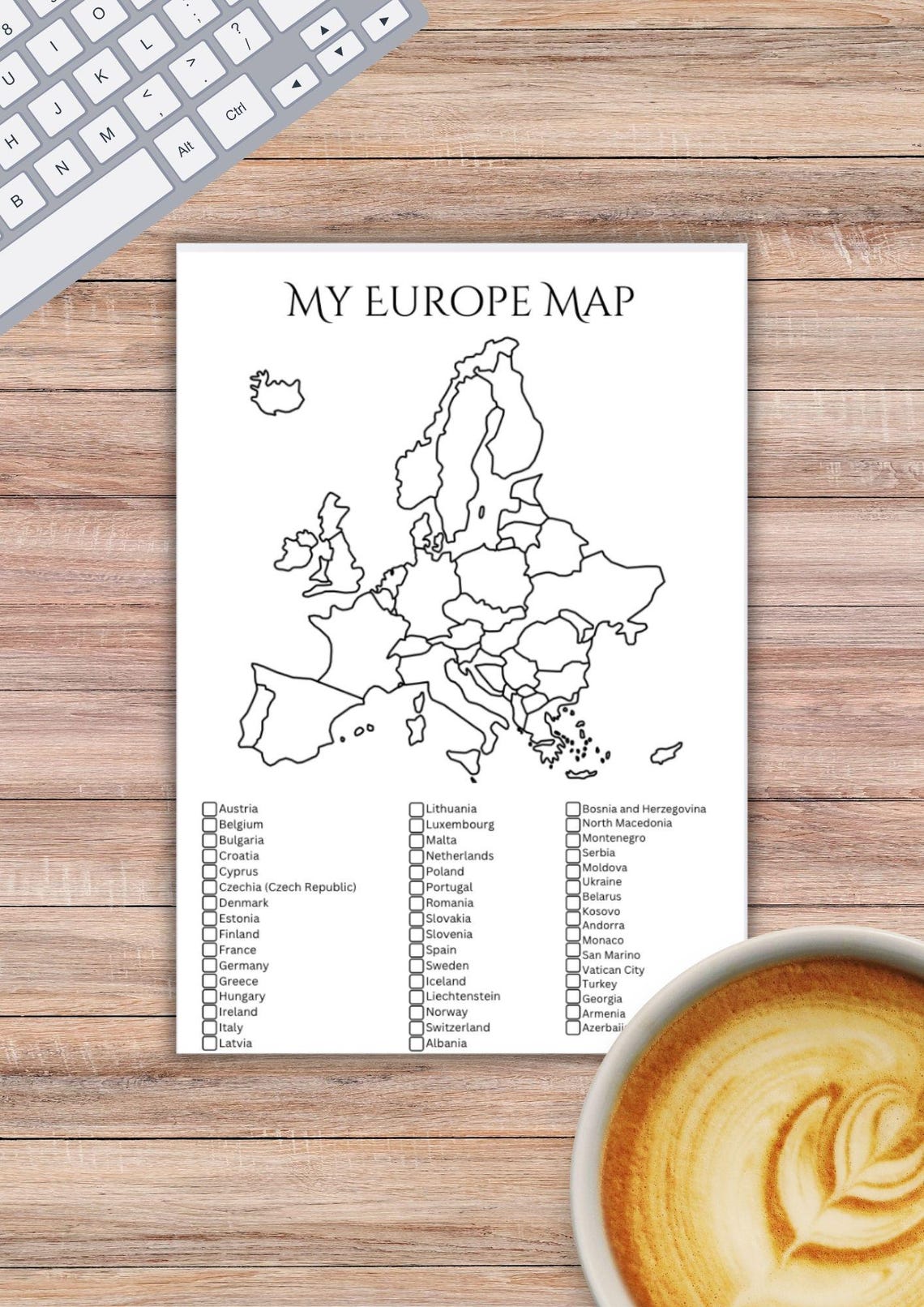 Interactive Europe Map | Digital Europe Map | Printable Travel Map ...