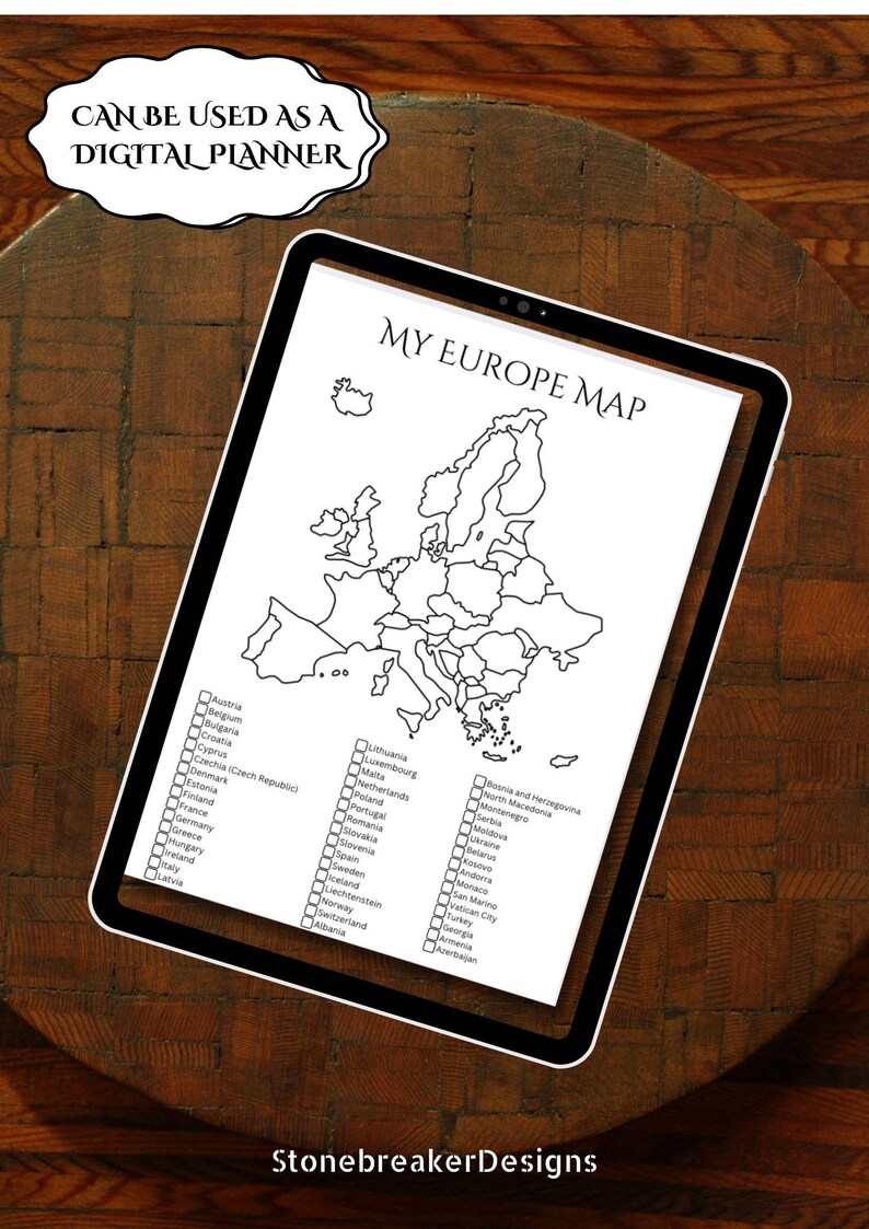 Interactive Europe Map | Digital Europe Map | Printable Travel Map ...