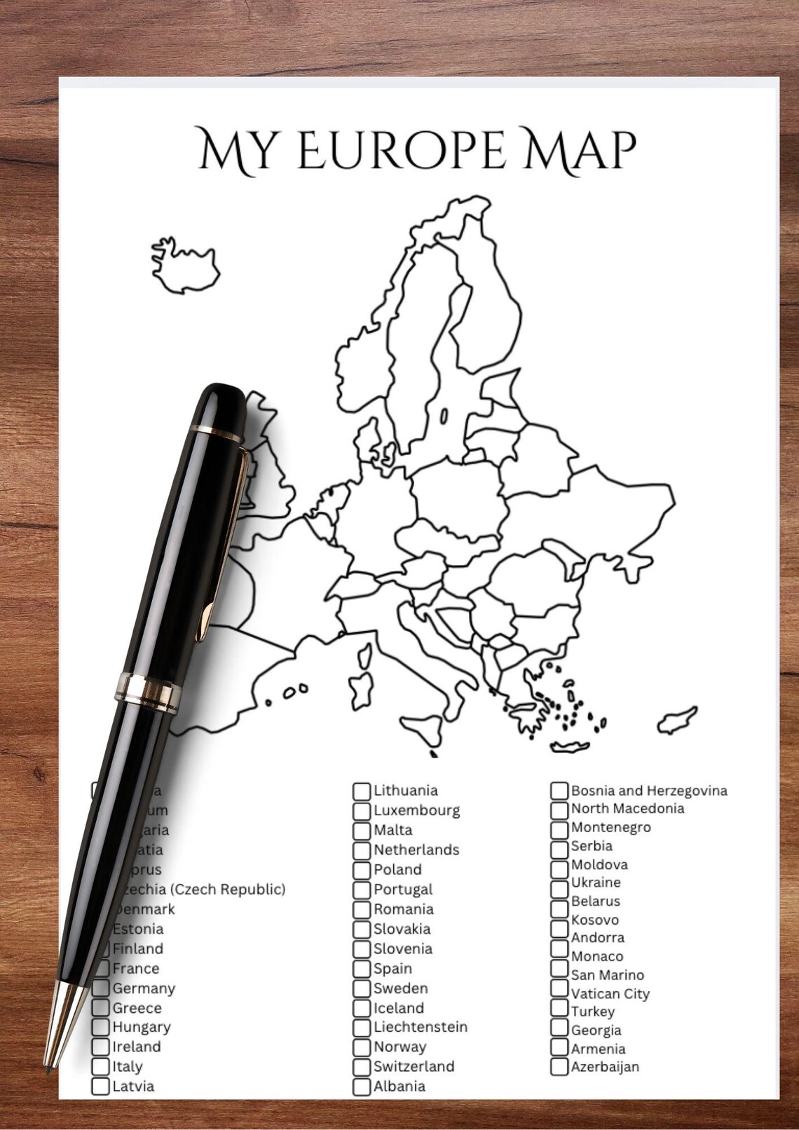 Interactive Europe Map | Digital Europe Map | Printable Travel Map ...