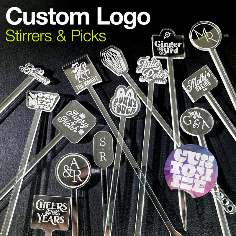 Tiki Cocktail Picks - Etsy