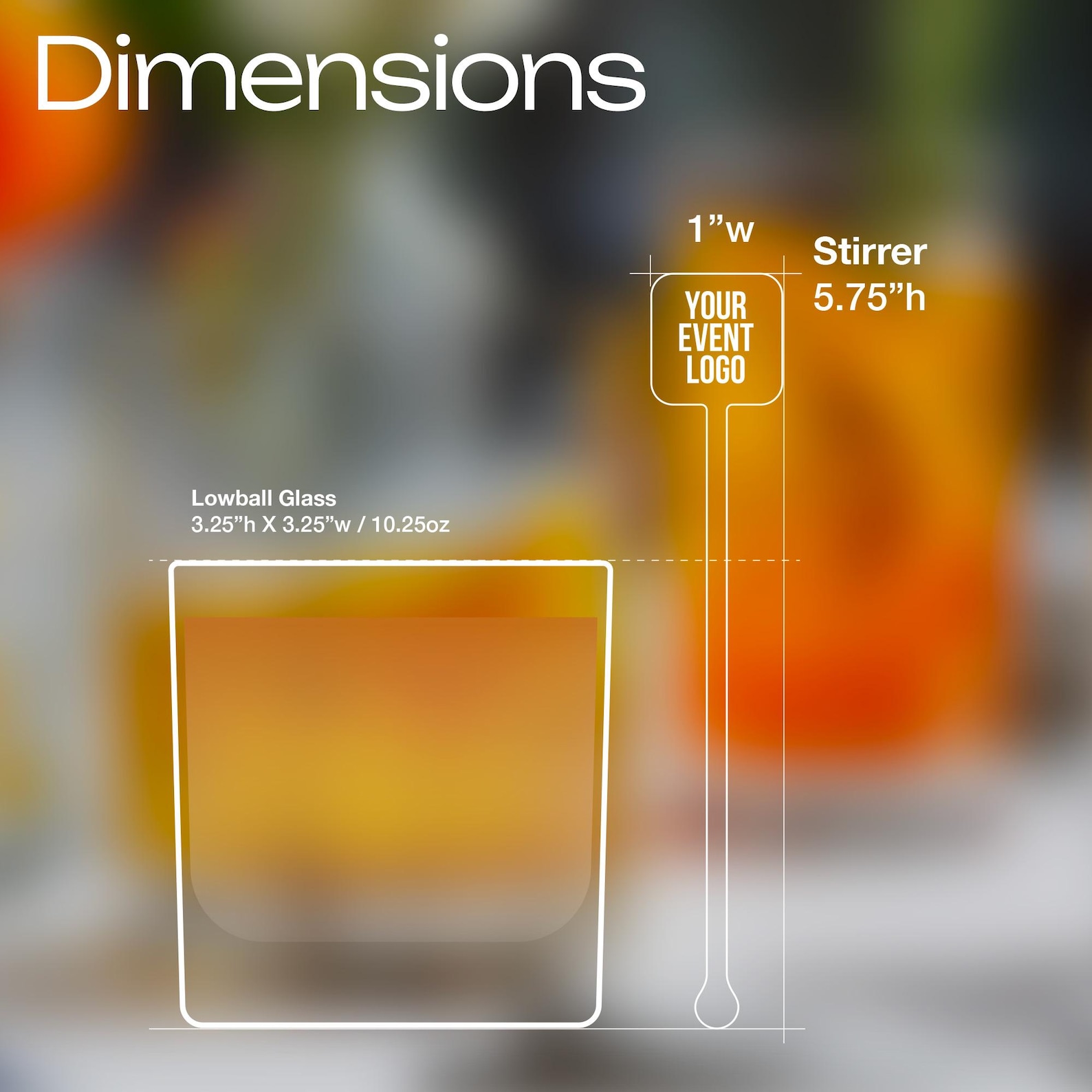 Custom Logo Cocktail Stirrers: Corporate Event Swizzle Sticks - Etsy