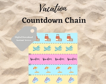 Summer Vacation Countdown Printable - Etsy
