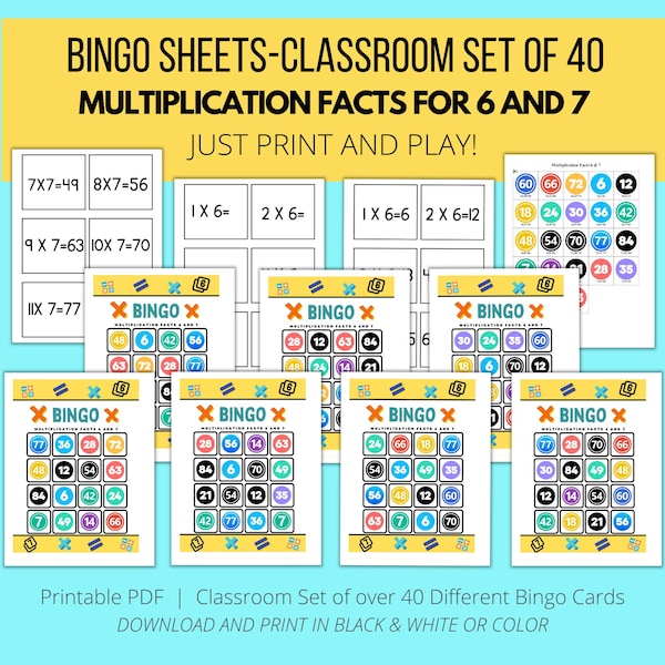 Multiplication Table - Etsy