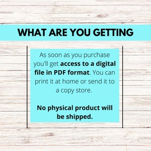 Vacation Countdown Chain, Countdown Printable, Trip Countdown Printable ...