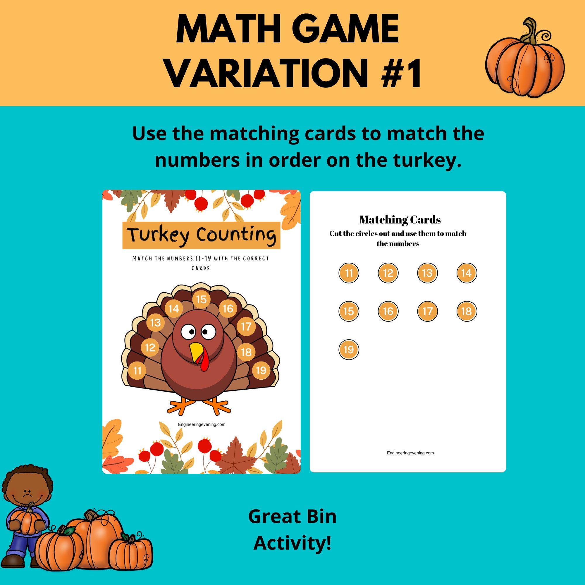 Thanksgiving Activities for Preschool, Thanksgiving Games for Kids ...