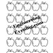 Apple Writing Numbers 1-25, Preschool, Kindergarten, First Grade ...