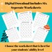 Christmas Lower Case Letter Writing Tracing Printable, Missing Letter ...
