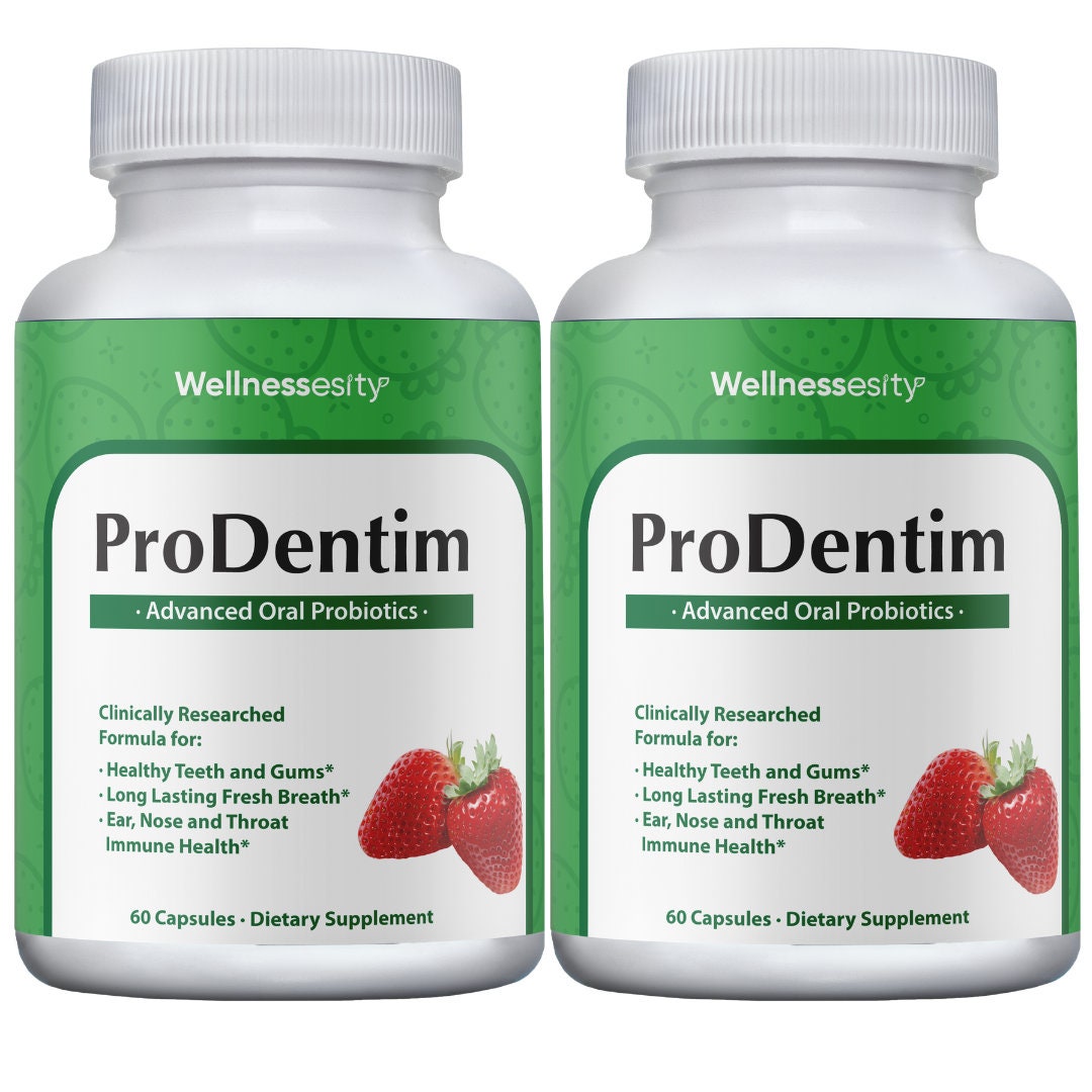 Prodentim by Wellnessesity 2 Bottles. 120 Capsules - Etsy