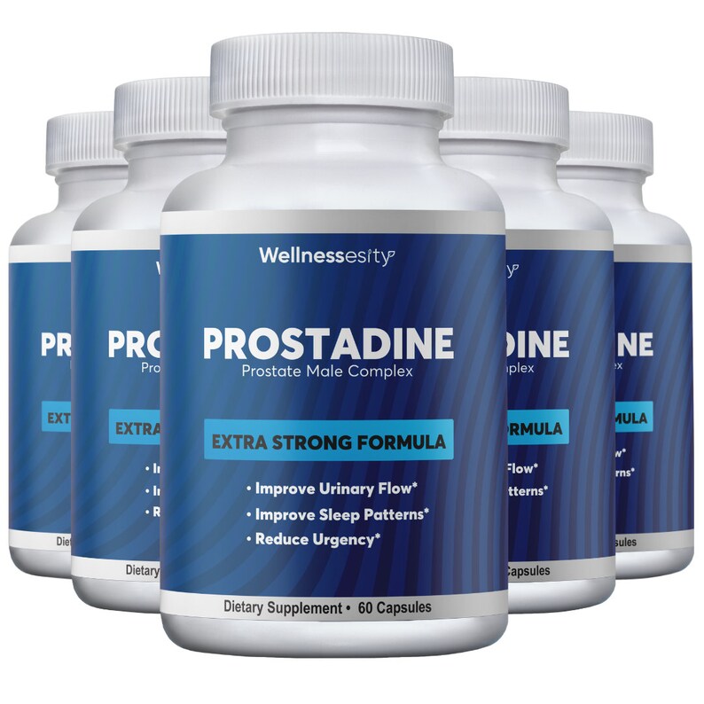 Prostadine Prostate Male Complex 5 Bottles 300 Capsules - Etsy