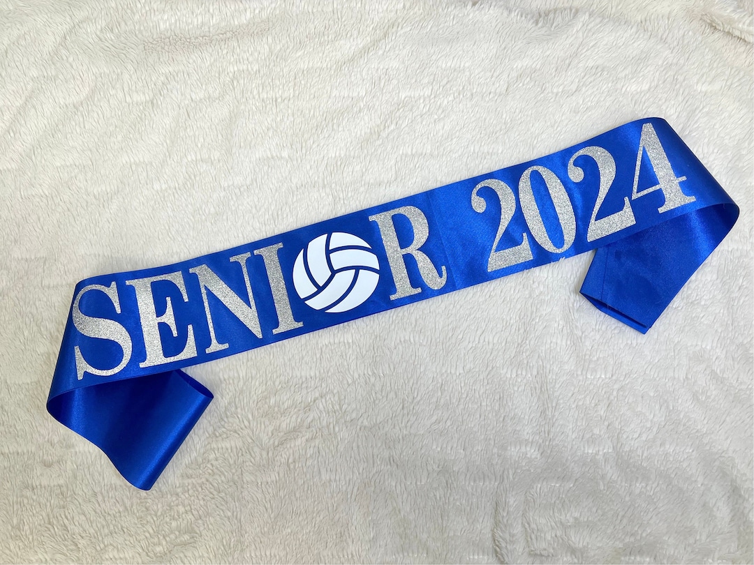 Senior Volleyball Sash, Graduate Sash 2024, Graduation Sash, Graduation ...
