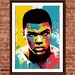 Muhammad Ali Printable Pop-art Portrait Wall Art Funky Pop-art Poster ...