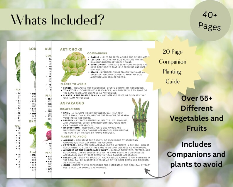 Square Foot Gardening Guide Printable Grid Gardening Planner - Etsy
