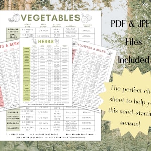 Survival Garden Seed Starting Guide Homesteading Garden Planner ...