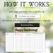 Garden Seed Starting Log Printable Seedling Organizer New Garden ...