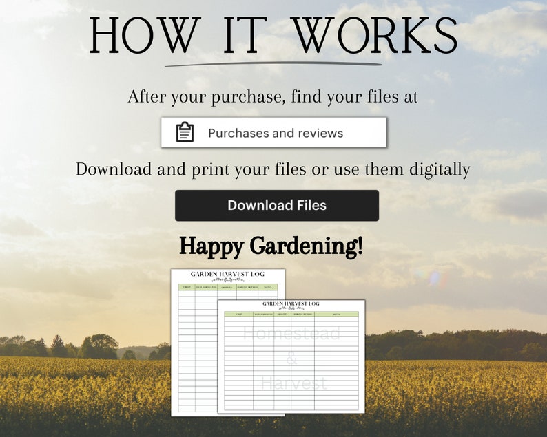 2023 Garden Harvest Tracker Market Gardener Harvest Record Log Self ...