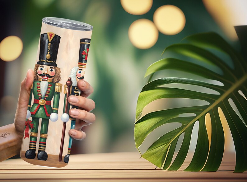 Nutcracker Christmas Tumblers, 20 Oz Sublimation Tumblers, Holiday ...