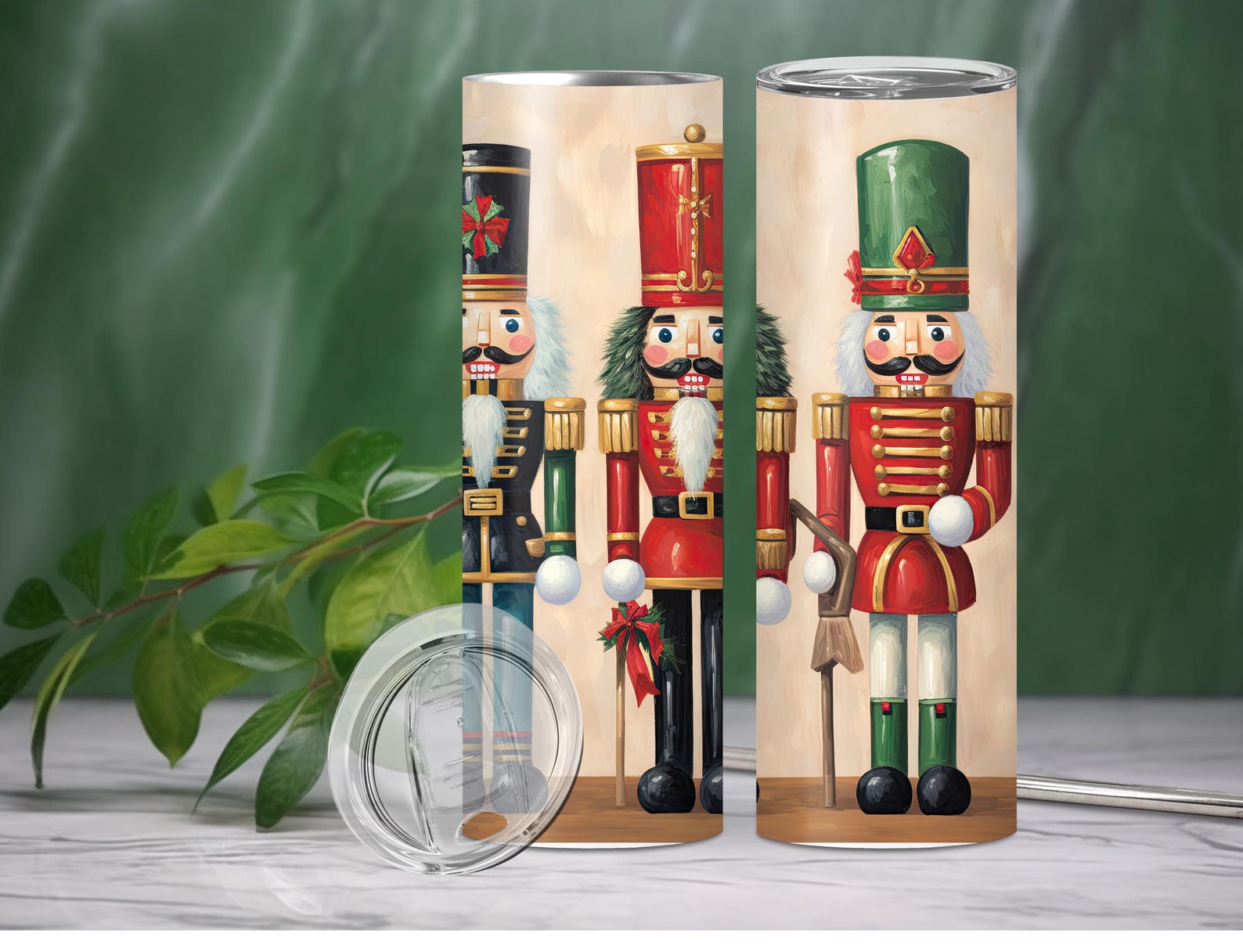 Nutcracker Christmas Tumblers, 20 Oz Sublimation Tumblers, Holiday ...