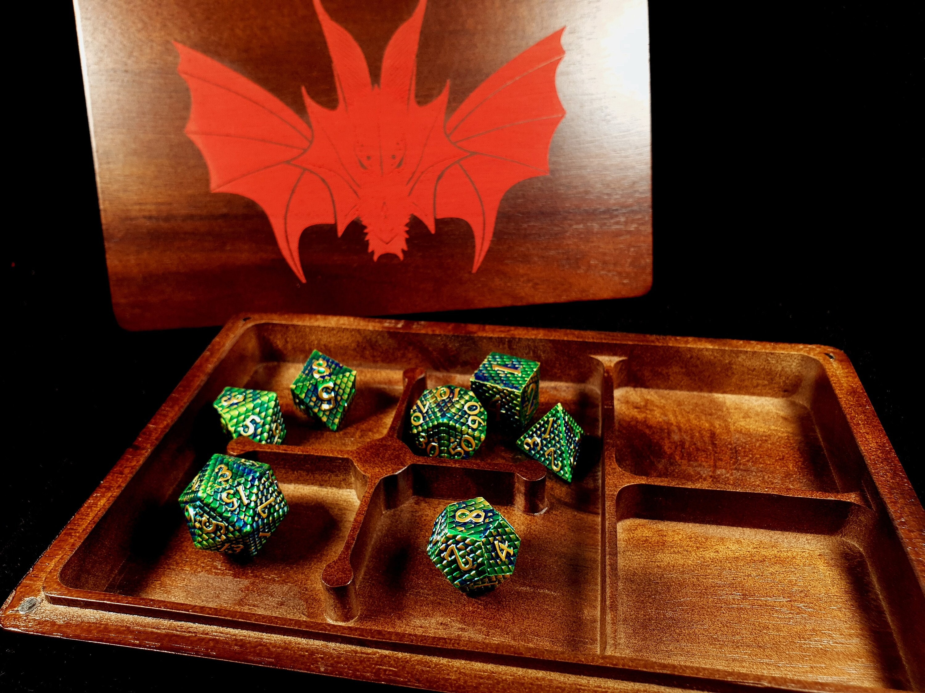 Dnd Würfel Box und Tablett Dungeons And Dragons Würfeltresor - Etsy.de