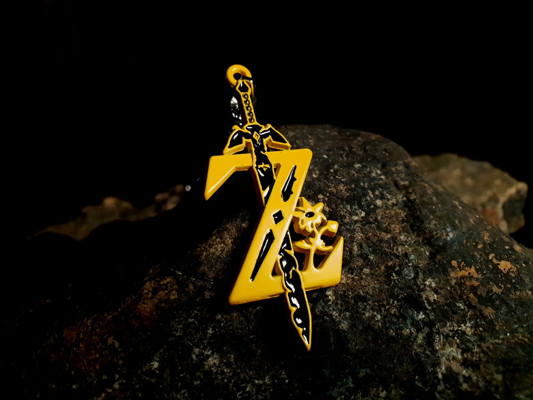 The Legend of Zelda Pendant Logo Video Game Zelda Keyring - Etsy
