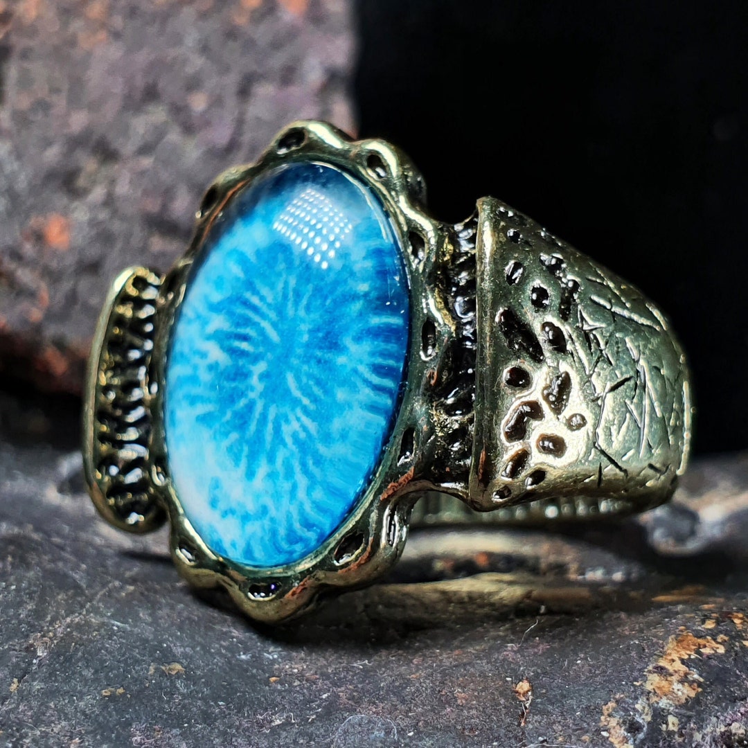 Dark Souls Ring Aldrich's Sapphire Ring / Dark Souls 3 Cosplay Jewelry ...