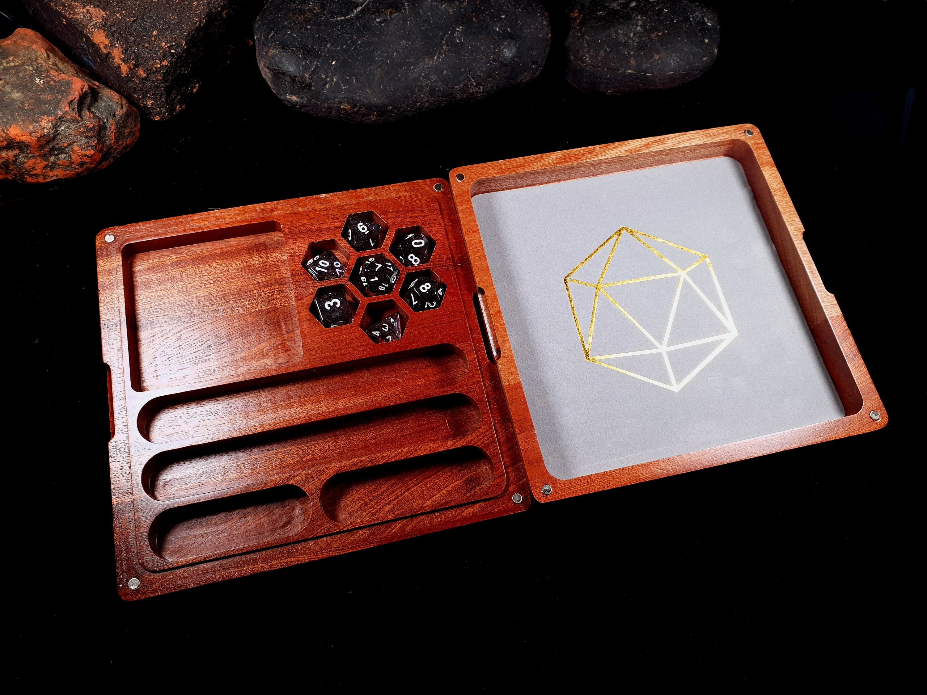 Dnd Würfel Box und Tablett Dungeons And Dragons Würfeltresor - Etsy.de