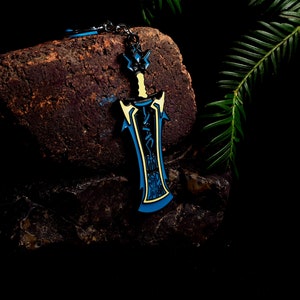 Xenoblade Chronicles Keychain / Zeke's Blade Keyring Pandoria / Xbc ...