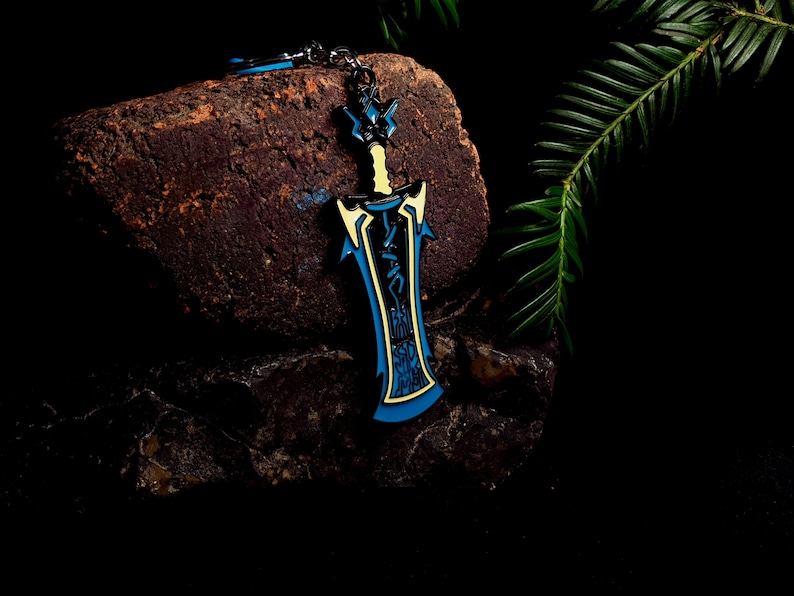 Xenoblade Chronicles Keychain / Zeke's Blade Keyring - Etsy