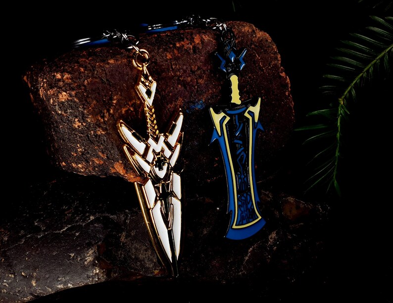 Xenoblade Chronicles Keychain / Zeke's Blade Keyring - Etsy
