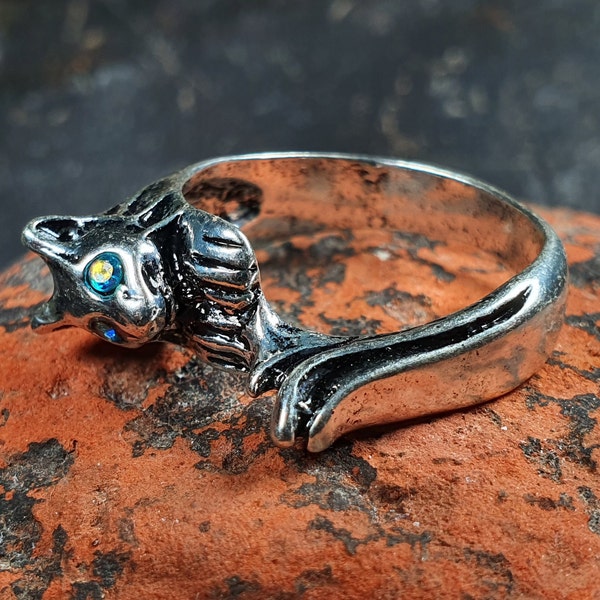 Cat Ring - Etsy UK