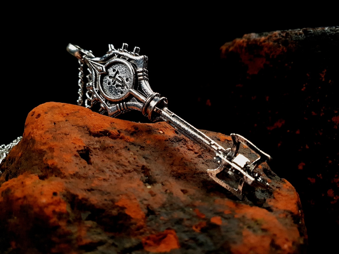 Doom Eternal Slayer Key Necklace Video Game Cosplay / Collectible Gift ...