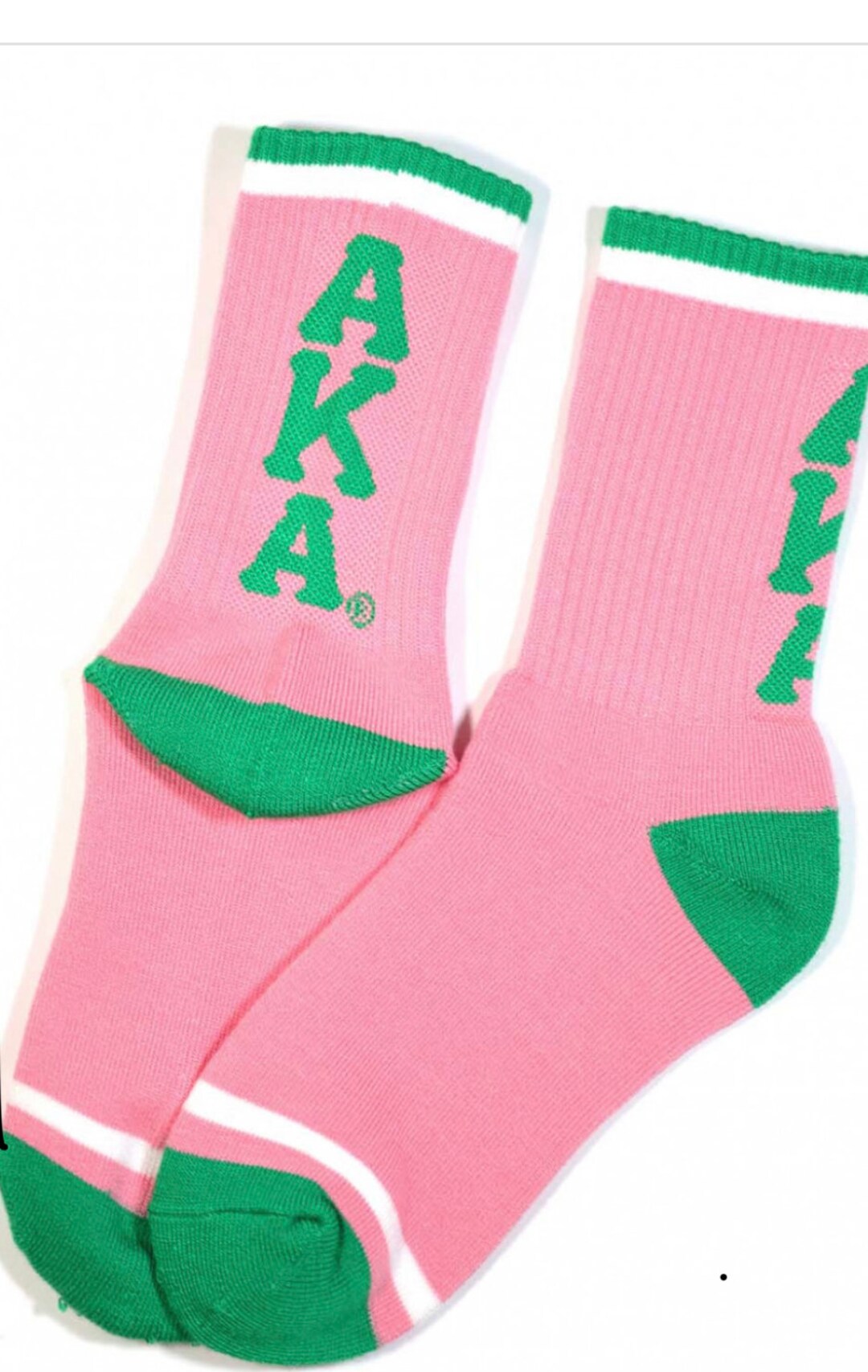 ALPHA KAPPA SOCKS - Etsy