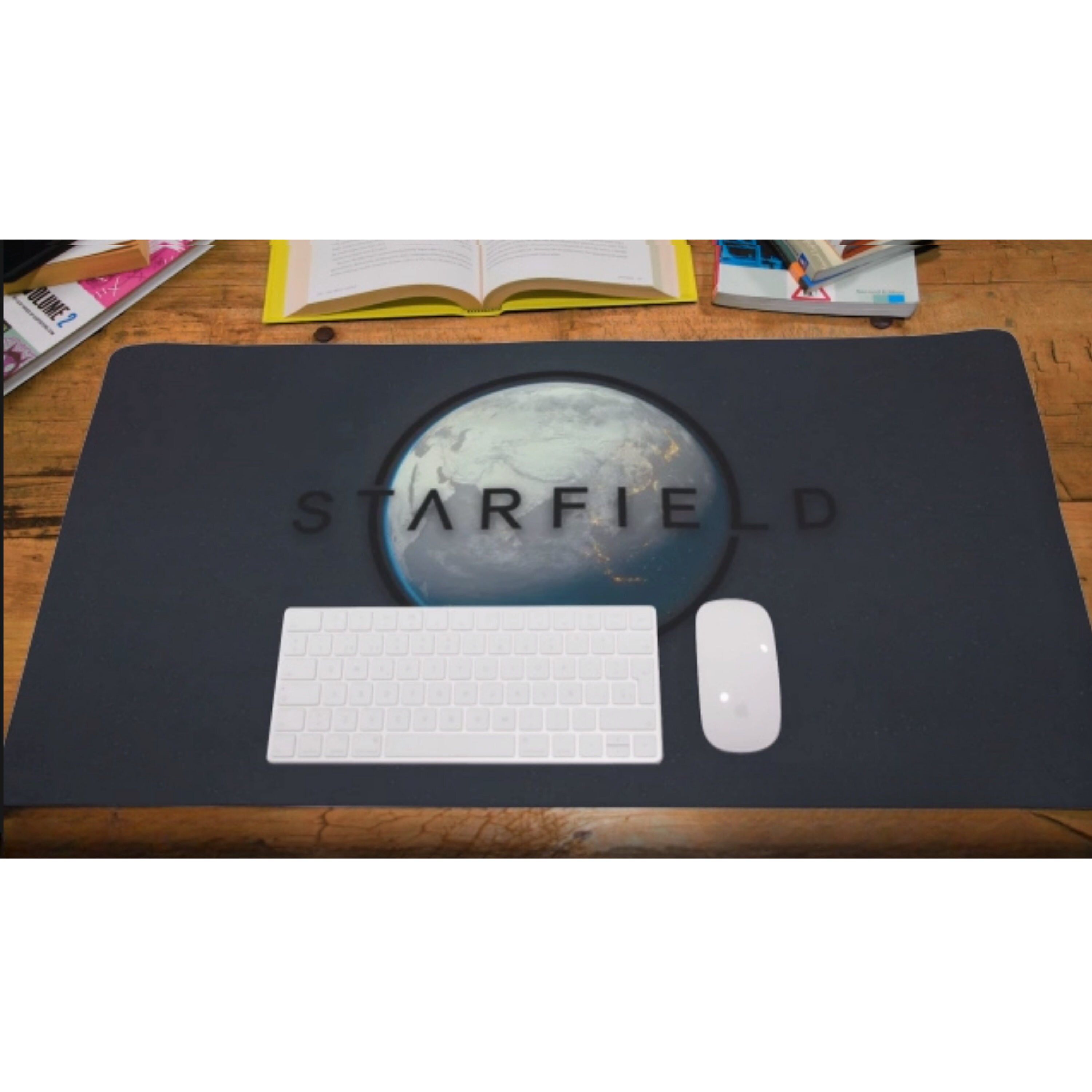 Starfield Gaming Mouse Pad, Starfield Inspired Gaming Keyboard Mat ...