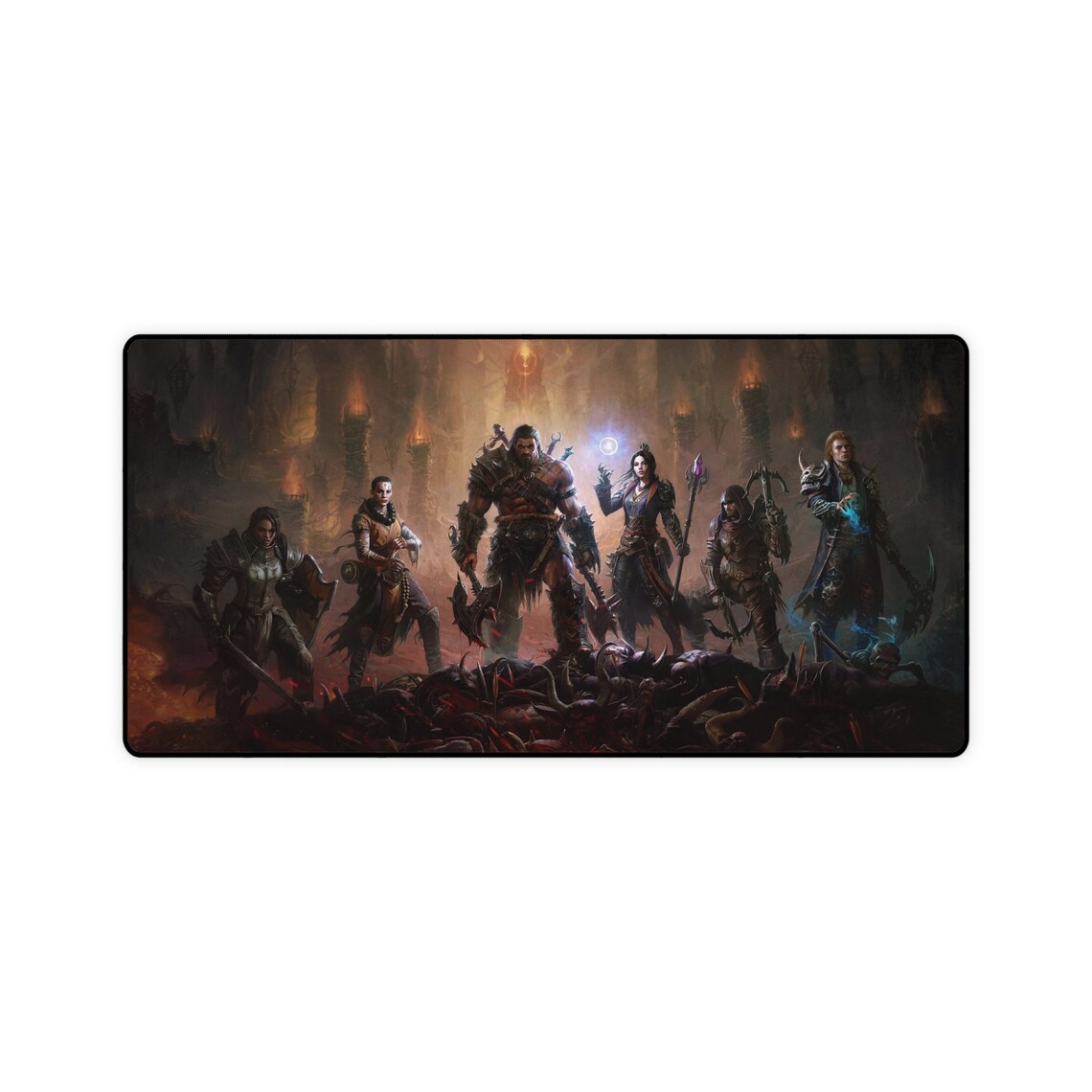 Diablo 4 Gaming Desk Mat Diablo All Character Diablo 4 Mouse - Etsy