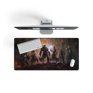 Diablo 4 Gaming Desk Mat Diablo All Character Diablo 4 Mouse - Etsy