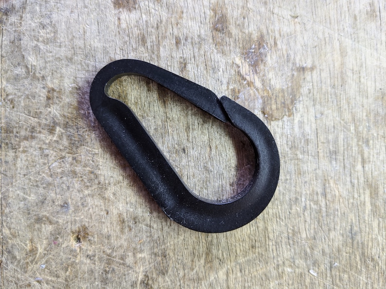 Carabiner— Handmade 100% Recycled Plastic Water Bottle Keyring Clip - Etsy